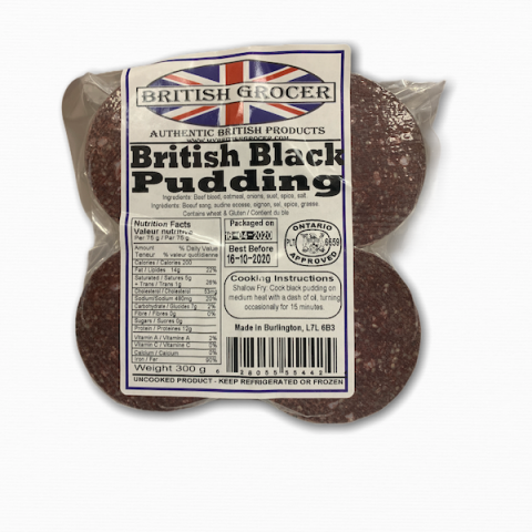 British Grocer Black Pudding – Village Bake Shop